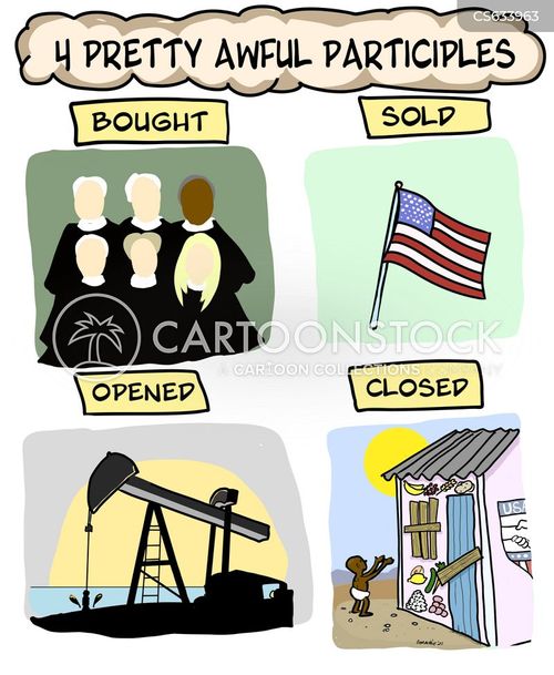 Sold Values Cartoons and Comics - funny pictures from CartoonStock