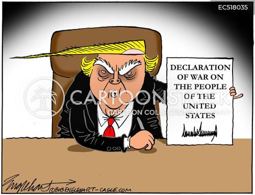 Declaration Of War Cartoons and Comics - funny pictures from CartoonStock