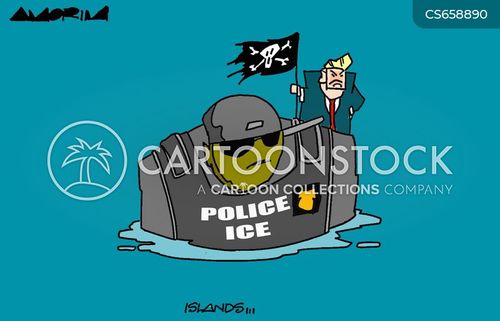Ice (immigration And Customs Enforcement) Cartoons and Comics - funny ...