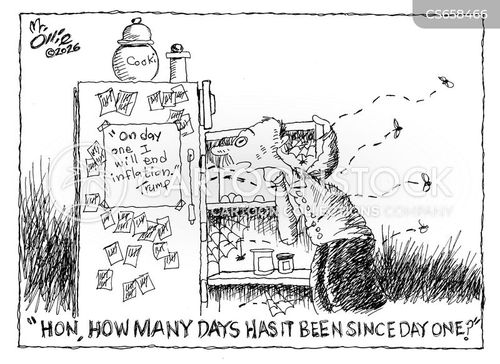 Empty Refrigerator Cartoons and Comics - funny pictures from CartoonStock