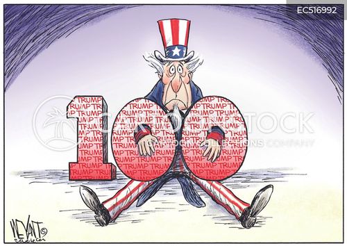 Uncle Sam Carrying Trump Cartoons and Comics - funny pictures from ...