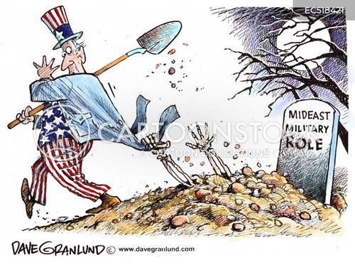 America's Role Cartoons and Comics - funny pictures from CartoonStock