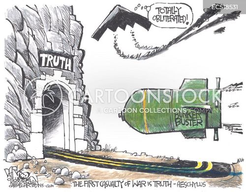 Bunker Buster Cartoons and Comics - funny pictures from CartoonStock