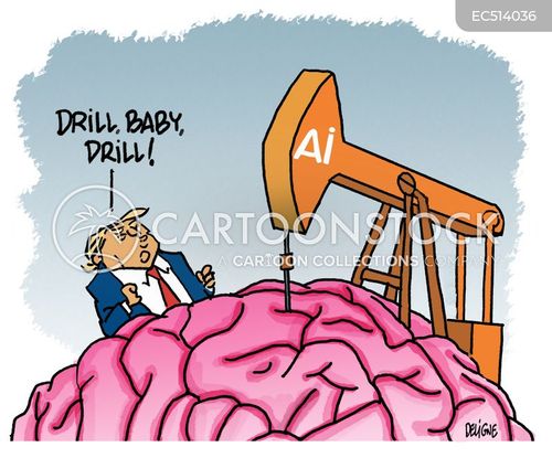 Data Drilling Cartoons and Comics - funny pictures from CartoonStock