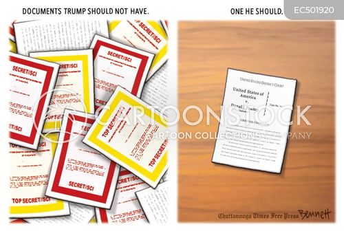 Doj Investigation Cartoons and Comics - funny pictures from CartoonStock