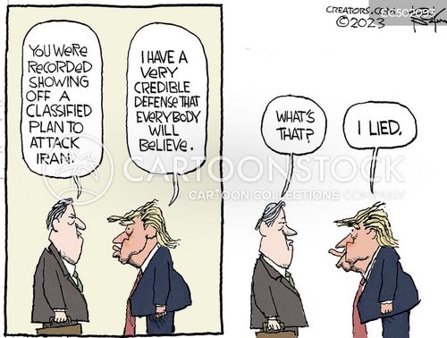 Credible Defense Cartoons and Comics - funny pictures from CartoonStock