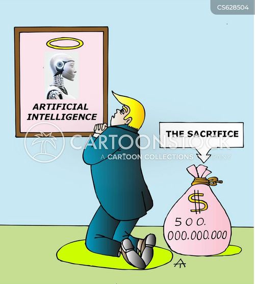 Tech Worship Cartoons and Comics - funny pictures from CartoonStock