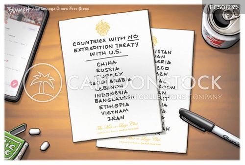 Extradition Proceedings Cartoons and Comics - funny pictures from ...
