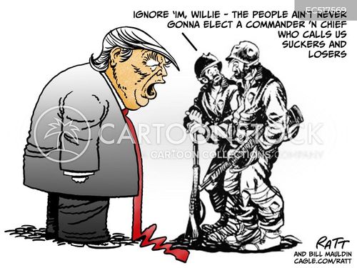 Trump Commanding Soldiers Cartoons and Comics - funny pictures from ...