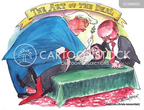 Art Of No Deal Cartoons and Comics - funny pictures from CartoonStock
