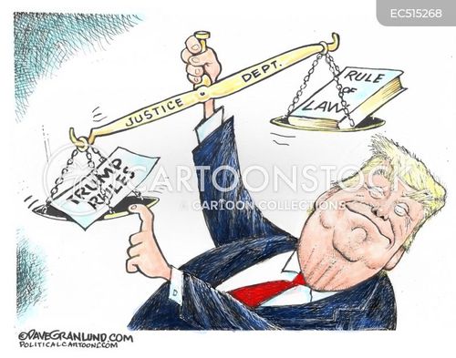 Rule Of Law Threat Cartoons and Comics - funny pictures from CartoonStock