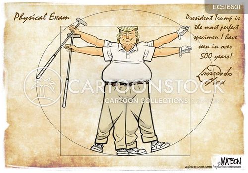 Trump As Vitruvian Man Cartoons and Comics - funny pictures from ...