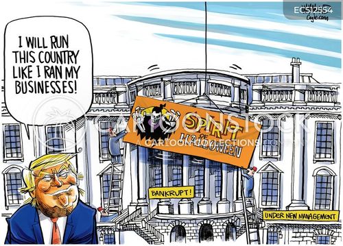 Corporate Bankruptcy Cartoons and Comics - funny pictures from CartoonStock