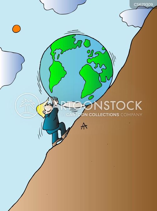 Trump Versus Earth Cartoons and Comics - funny pictures from CartoonStock