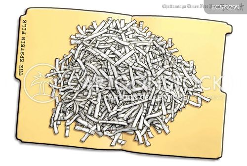 Scattered Papers Drawing