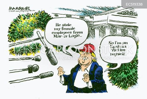 Mar-a-lago Cartoons and Comics - funny pictures from CartoonStock