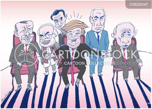 Cartoon World Leaders