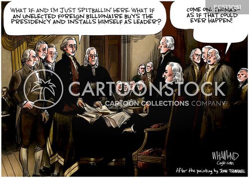 Founding Fathers Cartoons and Comics - funny pictures from CartoonStock