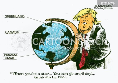 Greenland Takeover Cartoons and Comics - funny pictures from CartoonStock