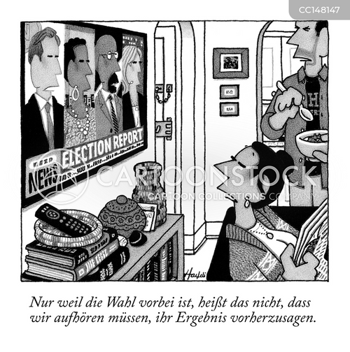 Cartoons und Karikaturen mit 2024 Wahlen