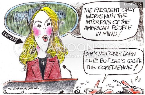 Karoline Leavitt Cartoons and Comics - funny pictures from CartoonStock