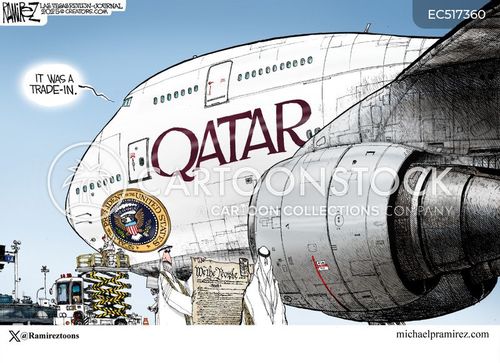Qatar Airways Cartoons and Comics - funny pictures from CartoonStock