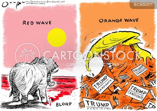 Red-wave Cartoons and Comics - funny pictures from CartoonStock