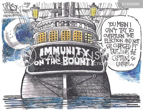 Absolute Immunity Cartoons and Comics - funny pictures from CartoonStock