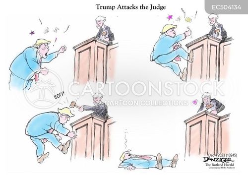Threatening Judges Cartoons and Comics - funny pictures from CartoonStock