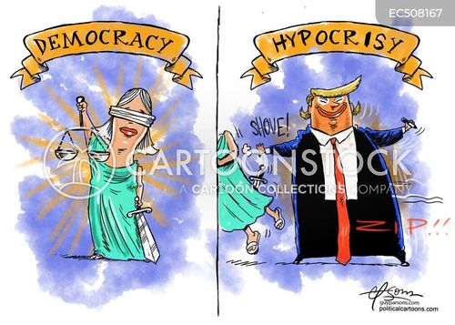 The Hush Money Trial Cartoons and Comics - funny pictures from CartoonStock