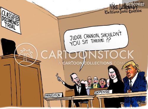 Judge Aileen Cannon Cartoons and Comics - funny pictures from CartoonStock