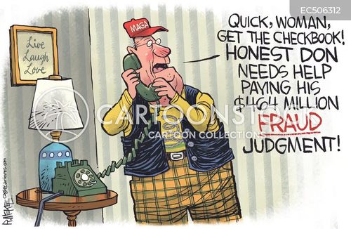 Fraud Fine Cartoons and Comics - funny pictures from CartoonStock