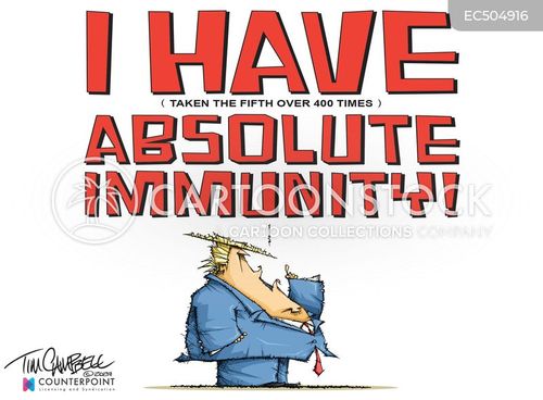 Immunity Appeal Cartoons and Comics - funny pictures from CartoonStock