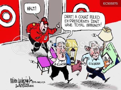 Presidential Immunity Cartoons and Comics - funny pictures from ...