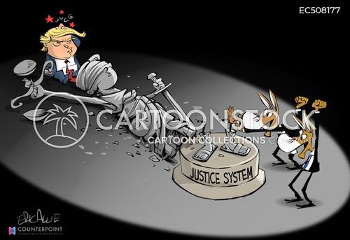 Hushmoney Trial Cartoons and Comics - funny pictures from CartoonStock