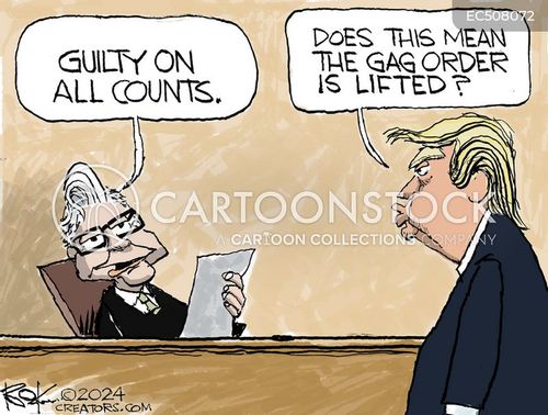 Judge Merchan Cartoons and Comics - funny pictures from CartoonStock