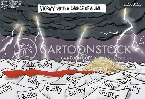 Hush Money Trials Cartoons and Comics - funny pictures from CartoonStock