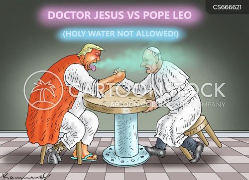 Trump As Jesus Cartoons and Comics - funny pictures from CartoonStock