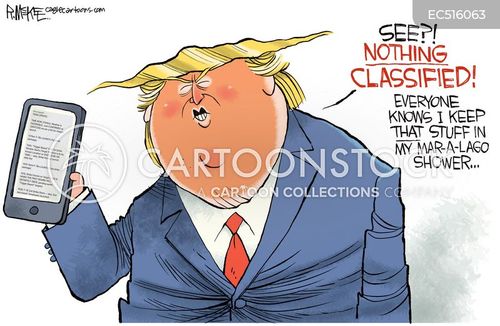 Document Scandal Cartoons and Comics - funny pictures from CartoonStock