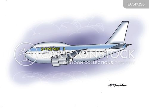 Boeing 747 Cartoons and Comics - funny pictures from CartoonStock