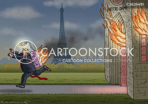 Tesla Explosion Cartoons and Comics - funny pictures from CartoonStock