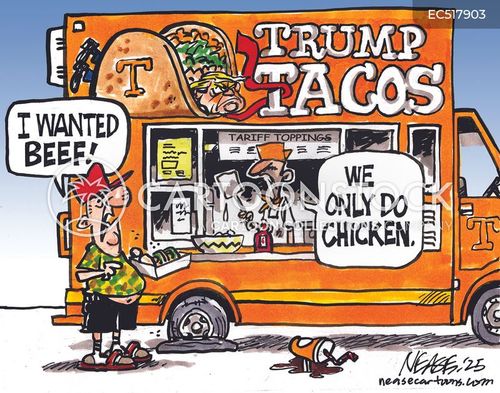 Trump Chicken Cartoons and Comics - funny pictures from CartoonStock