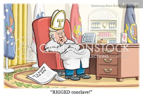 Catholic Conclave Rigged Cartoons and Comics - funny pictures from ...