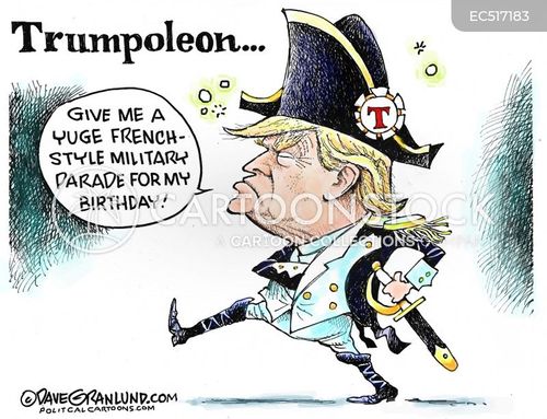 Trumpoleon Cartoons and Comics - funny pictures from CartoonStock