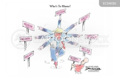 Accountability Avoidance Cartoons and Comics - funny pictures from ...