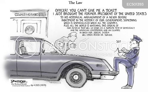 Criminal Conduct Cartoons and Comics - funny pictures from CartoonStock