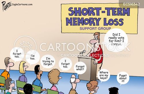 Voter Amnesia Cartoons and Comics - funny pictures from CartoonStock