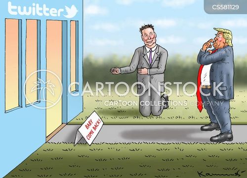 Twitter Buyout Cartoons and Comics - funny pictures from CartoonStock