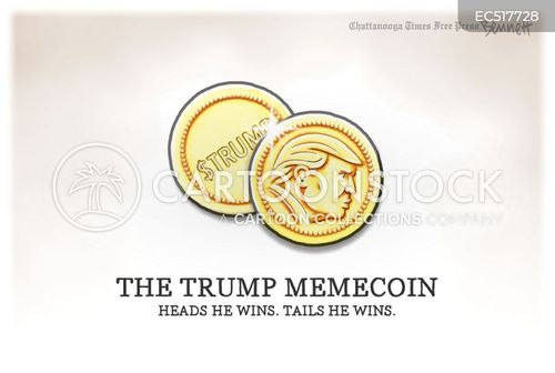 Memecoins Cartoons and Comics - funny pictures from CartoonStock