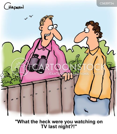 Prying Cartoons and Comics - funny pictures from CartoonStock